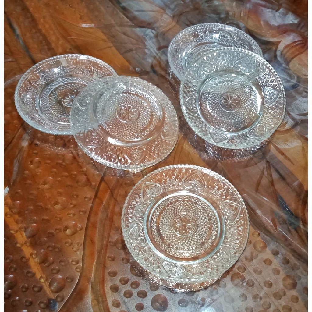 Jual Piring Tatak Kaca Minimalis Isi 6pcs | Shopee Indonesia