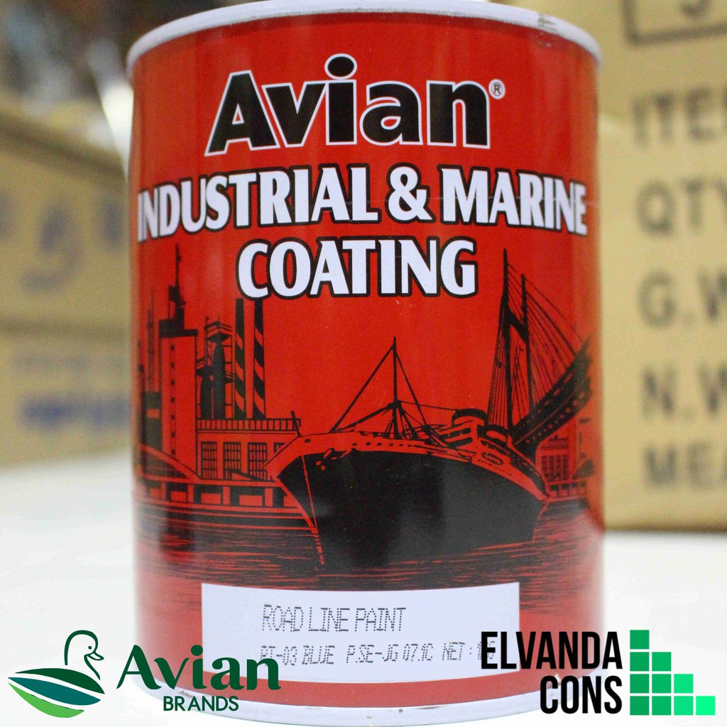 Jual AVIAN Cat Kolam/Industrial & Marine Coating/Anti Fouling/Road Line Cat Jalan | Shopee Indonesia