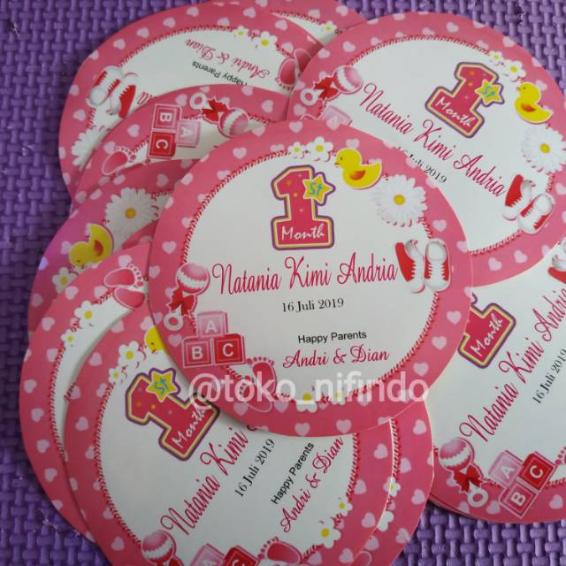 Jual Sticker Tumpeng Mini / Stiker Ulang Tahun | Shopee Indonesia
