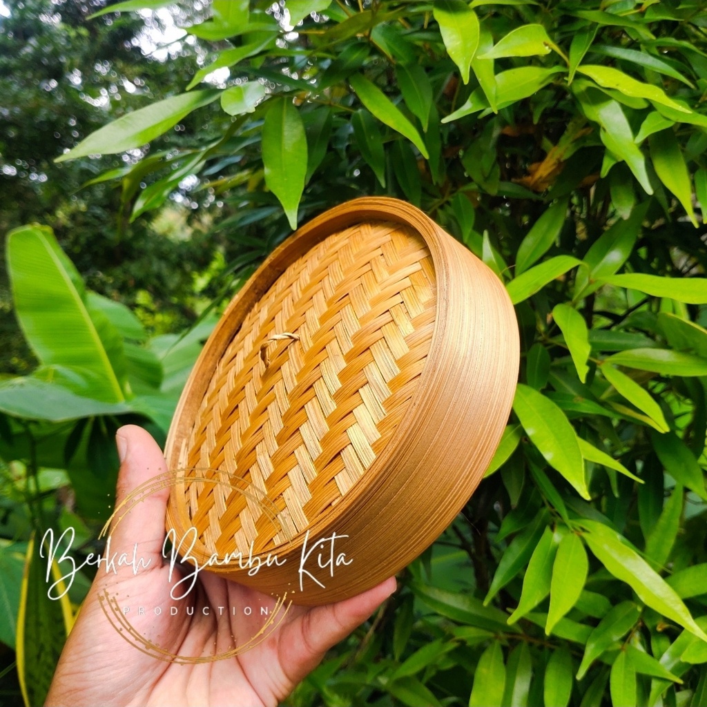 Jual Klakat Bambu Dimsum 15cm 1pcs (wadah atau tutup) / klakat dimsum ...