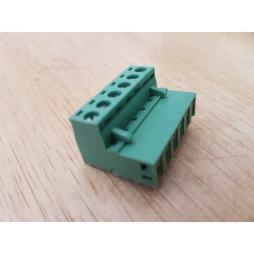 Jual 2EDG 5.08 mm 6p tekuk L Green Terminal pin Block Connector screw 5 ...