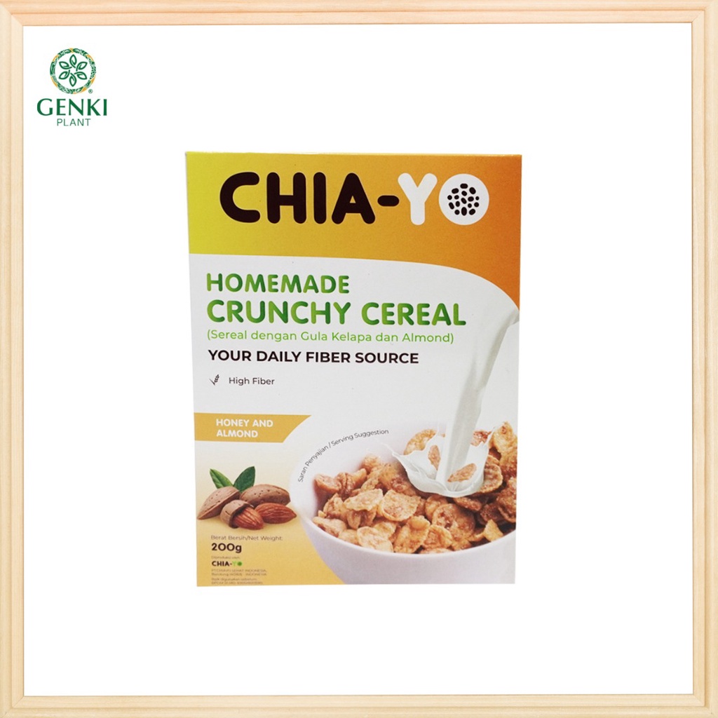 Jual Chia-Yo Homemade Crunchy Cereal - 200 g | Shopee Indonesia