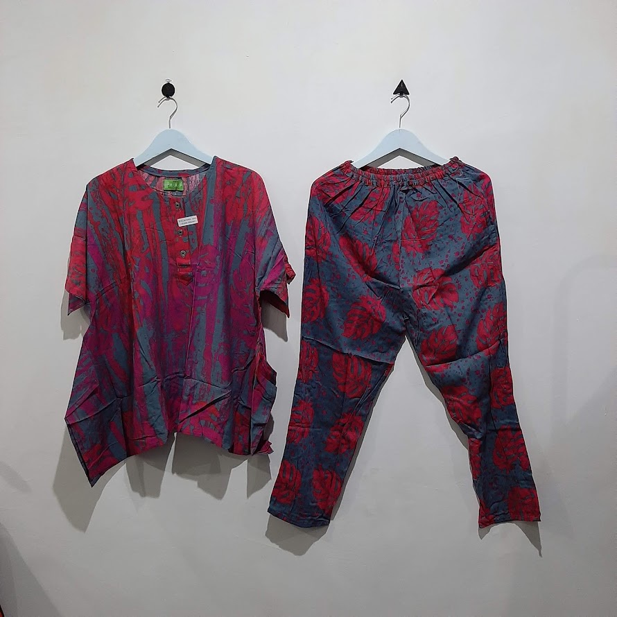 Jual etnik fashion daster xxl setelan kulot piyama HAP busui bumil ...
