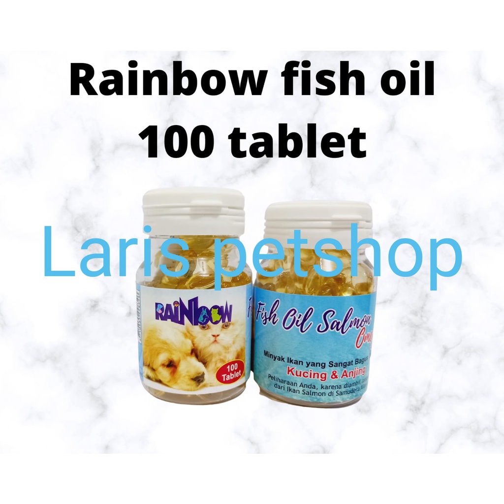 Jual RAINBOW ( Fish Oil Salmon Omega + ) 100 Tablet | Shopee Indonesia