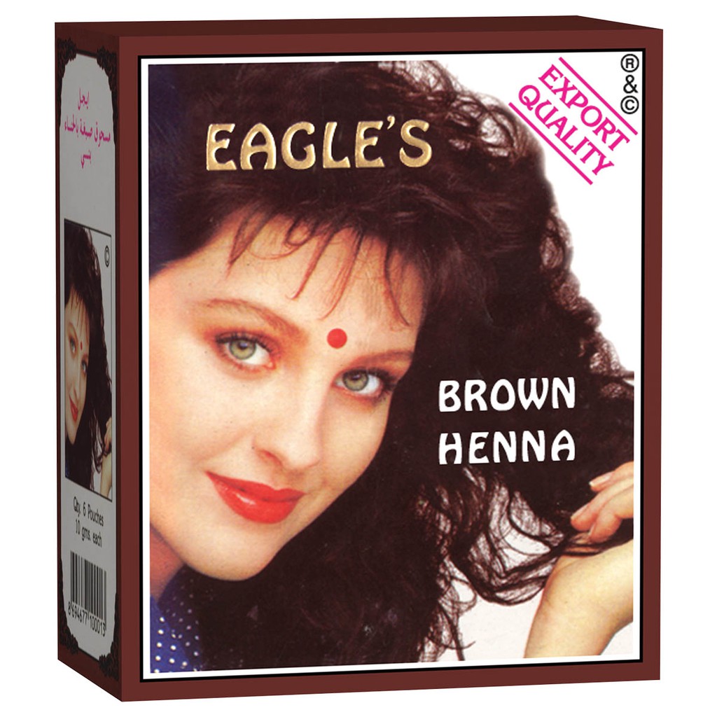 Jual Eagles Brown Henna Hair Dyes 10gr (Box) | Shopee Indonesia