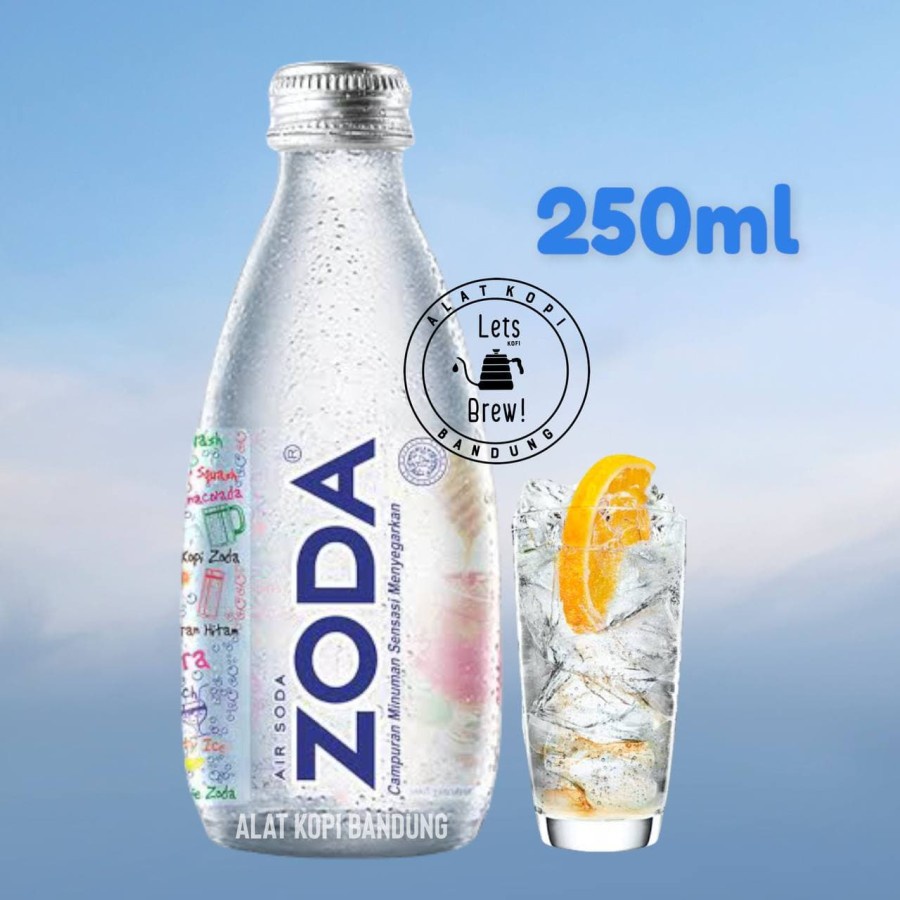 Jual Zoda Soda water 250ml / air soda Zoda 250ml plain | Shopee Indonesia