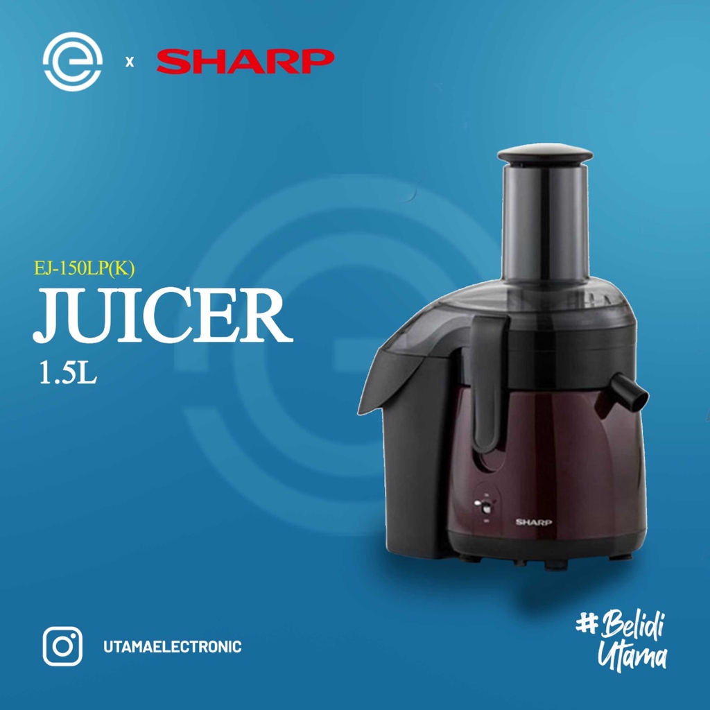Jual SHARP Juicer 1.5 Liter EJ-150LP(K) | Shopee Indonesia