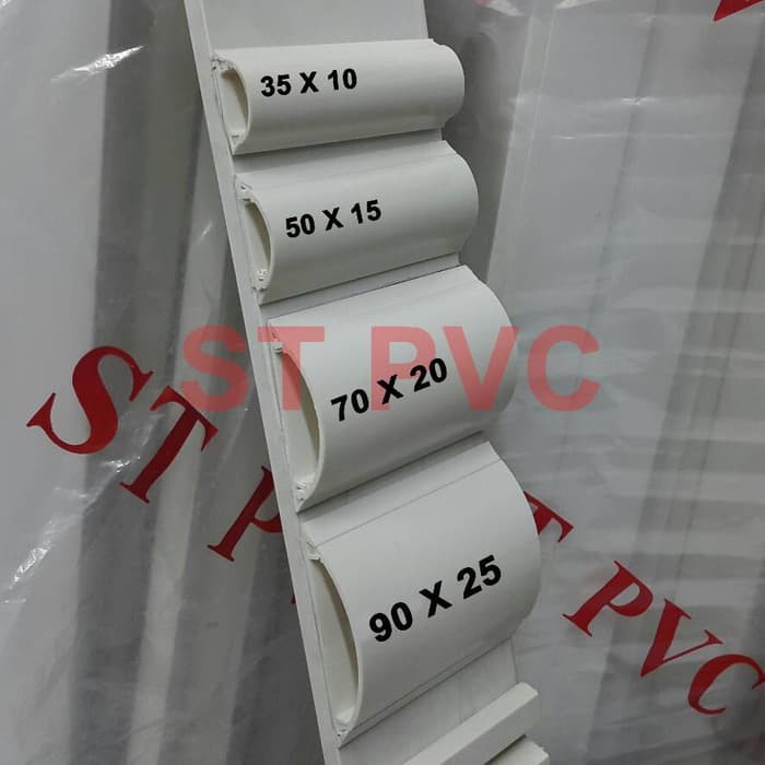 Jual Kabel Duct Oval / Trunking Oval 50X15 | Shopee Indonesia