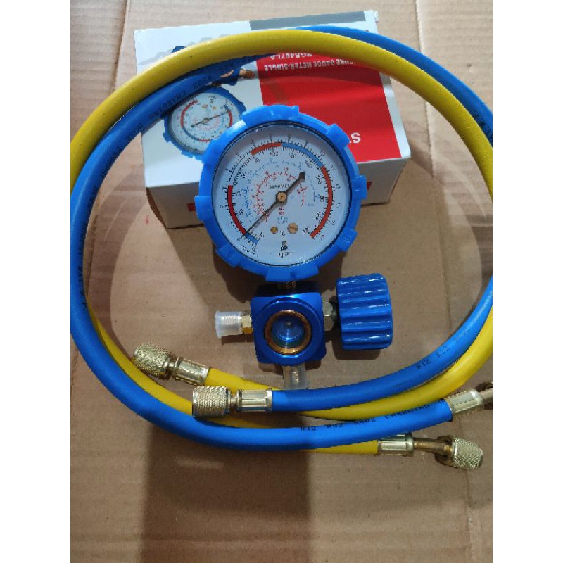Jual TESTING MANIFOLD ANALISER PENGUKUR TEKANAN FREON AC | Shopee Indonesia