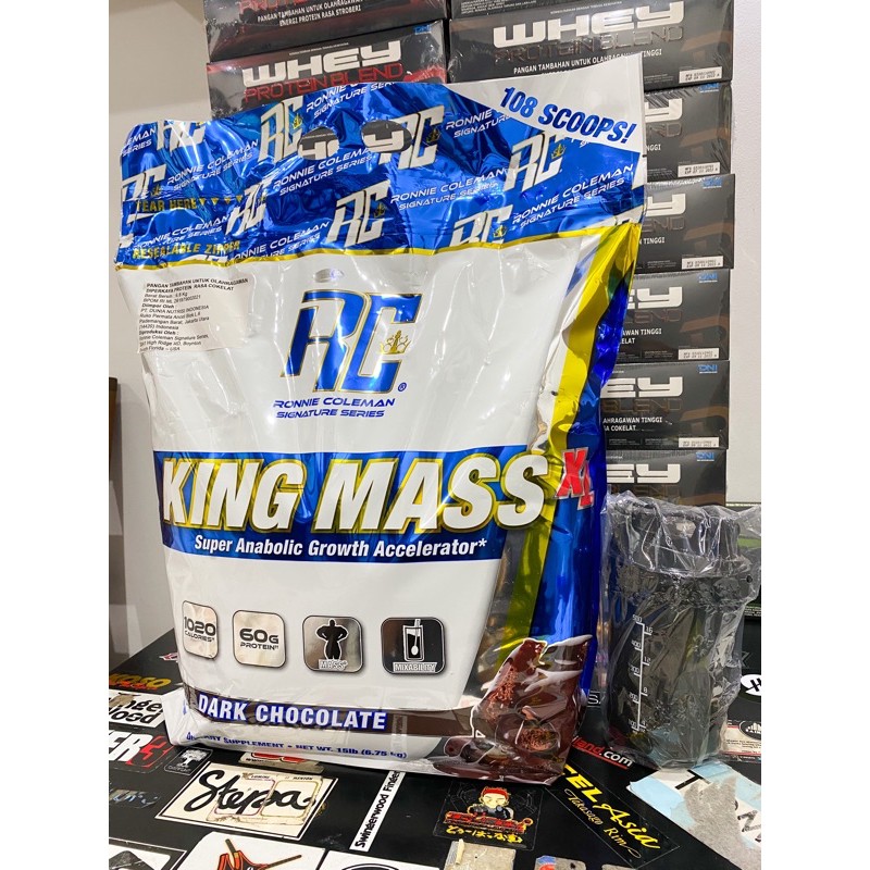 Jual KING MASS XL 15 LBS RC GAINER | Shopee Indonesia