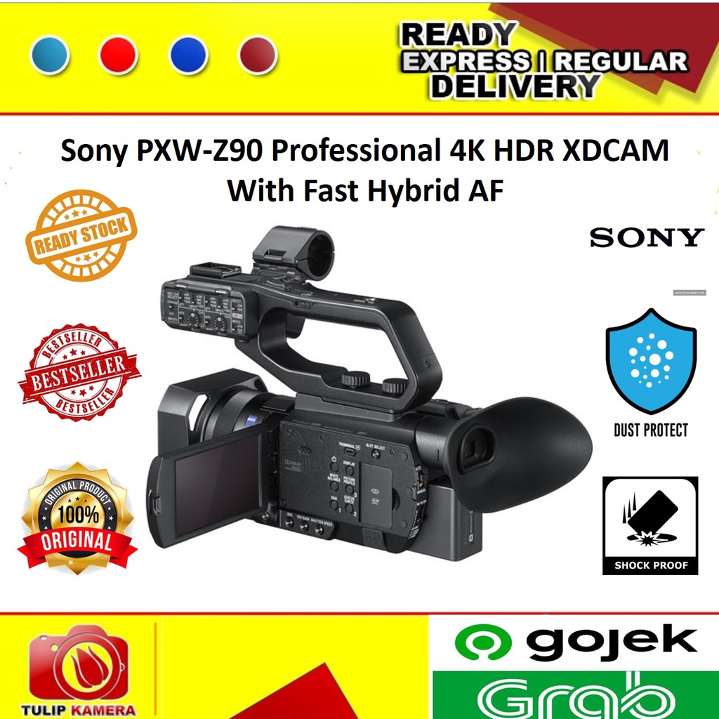 Jual Sony PXW-Z90 Professional 4K HDR XDCAM With Fast Hybrid AF | Shopee Indonesia
