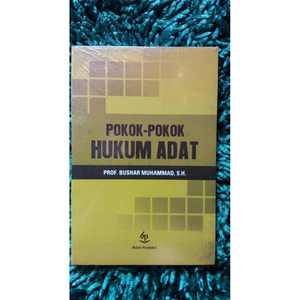 Jual Pokok-Pokok Hukum Adat - Prof. Bushar Muhammad. S.H. | Shopee ...