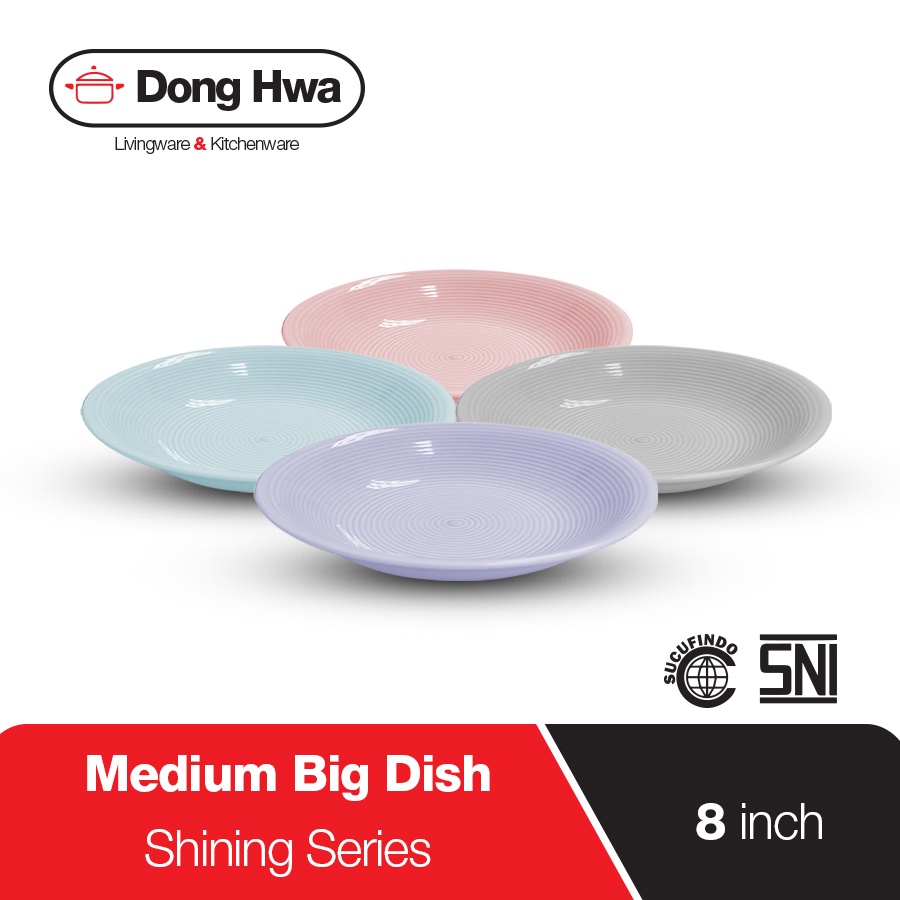 Jual Dong Hwa Piring Keramik Makan Sedang | Shopee Indonesia