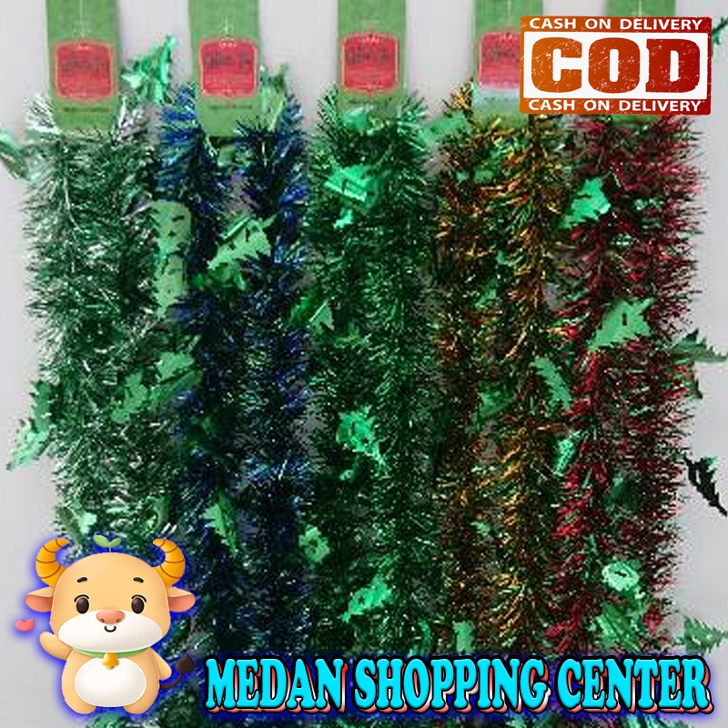 Jual MSC Slinger Natal Pohon / Tinsel / Garlan / Hiasan Natal besar 2 ...
