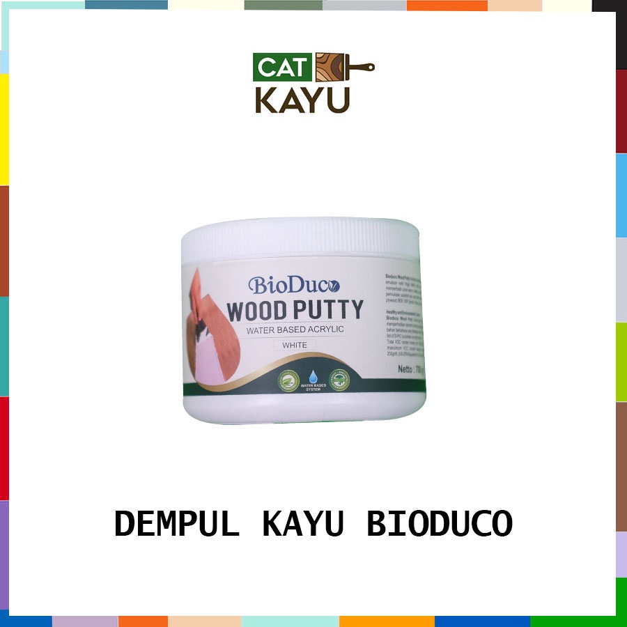 Jual Dempul Kayu Putih Duco Wood Putty Bioduco 700 gram Waterbased ...