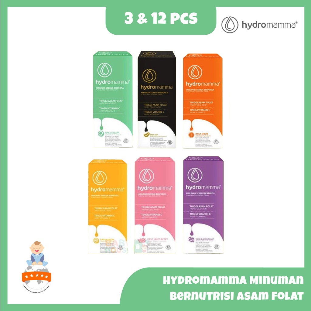 Jual Hydromamma Minuman Bernutrisi Asam Folat dan Vitamin C | Shopee ...