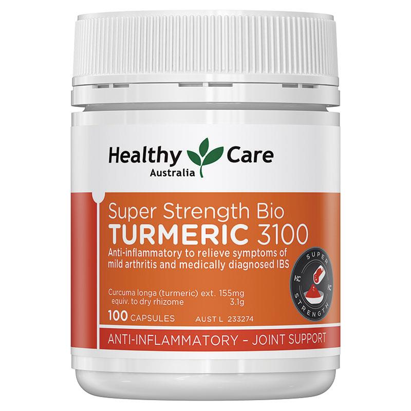 Jual Healthy Care Turmeric 3100 - 100 Capsules | Shopee Indonesia