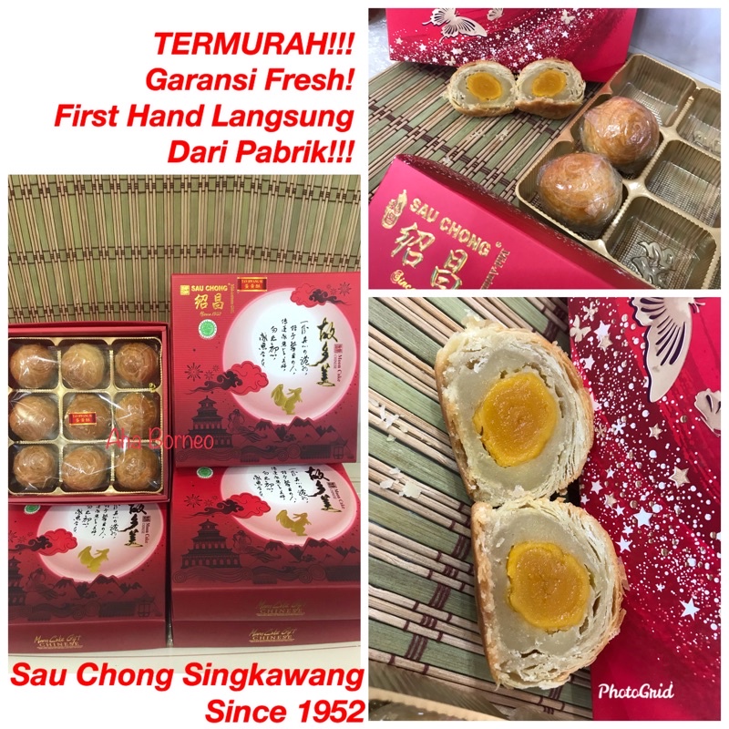 Jual Tan Hwang Su Salted Egg 9pcs Sau Chong Singkawang Tan Huang Su Kue ...