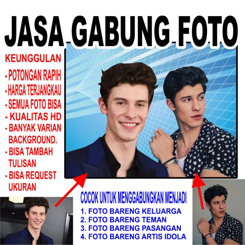 Jual JASA GABUNG FOTO PROFESIONAL | Shopee Indonesia