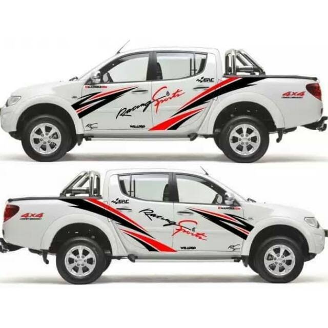 Jual STIKER MOBIL HILLUX RACING SPORT STIKER MOBIL RACING SPORT STIKER ...