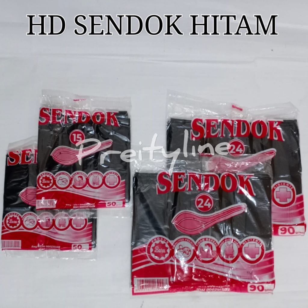 Jual Kantong plastik hitam (MERK SENDOK) | Shopee Indonesia