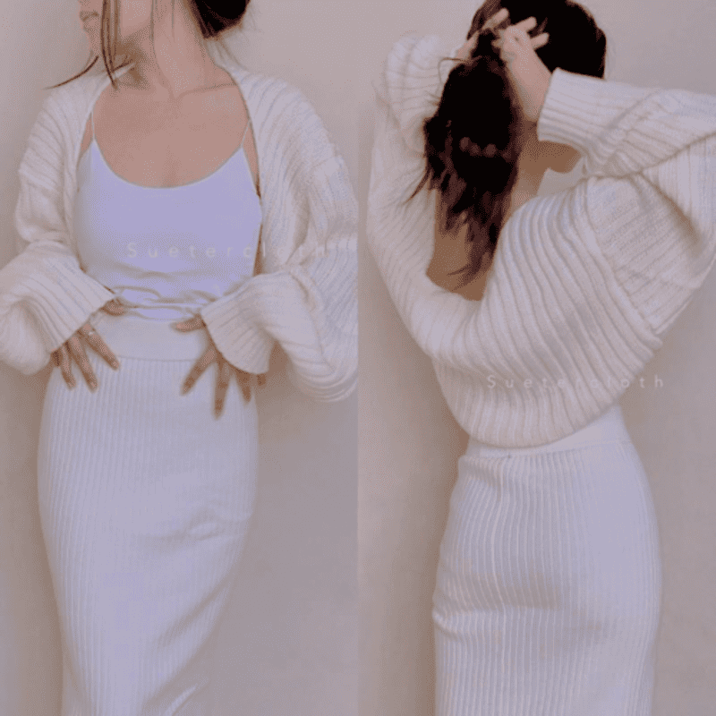 Jual Liam Oversize Crop Cardigan / Balero / Outer Knit Premium / Crop Cardi | Shopee Indonesia