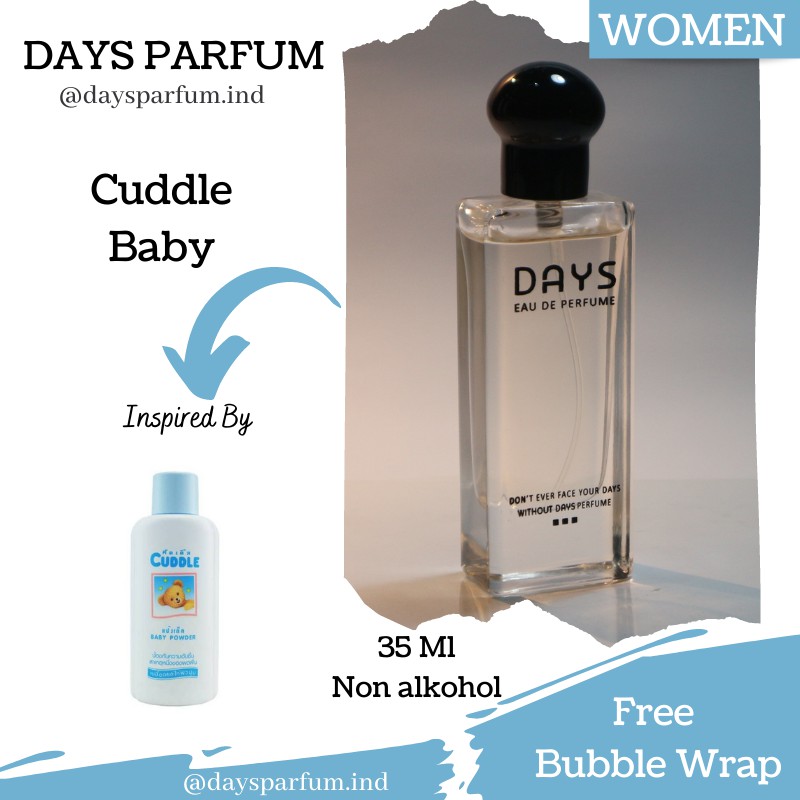 Jual Parfum Cuddle Baby 35ml - DAYS PARFUM | Shopee Indonesia
