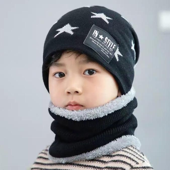 Jual Dijual Topi Winter Topi Musim Dingin Dewasa Dan Anak - Hitam ...