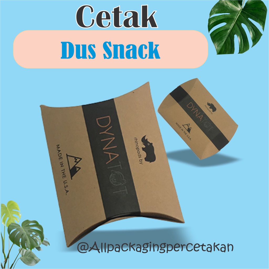 Jual CETAK DUS SNACAK CUSTOM / DUS SNACK CUSTOM LOGO / DUS SNACK CETAK ...