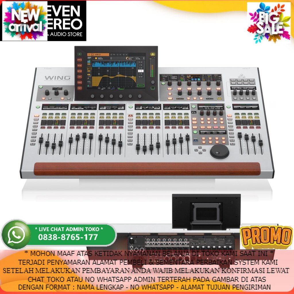 Jual Behringer WING 48-Channel Digital Mixer | Shopee Indonesia