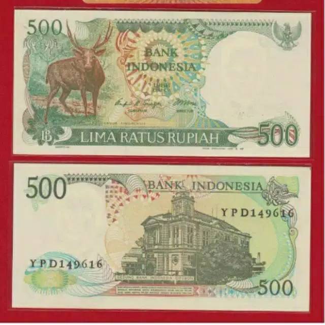 Jual UANG KERTAS KUNO 500 RUPIAH RUSA 1988 | Shopee Indonesia