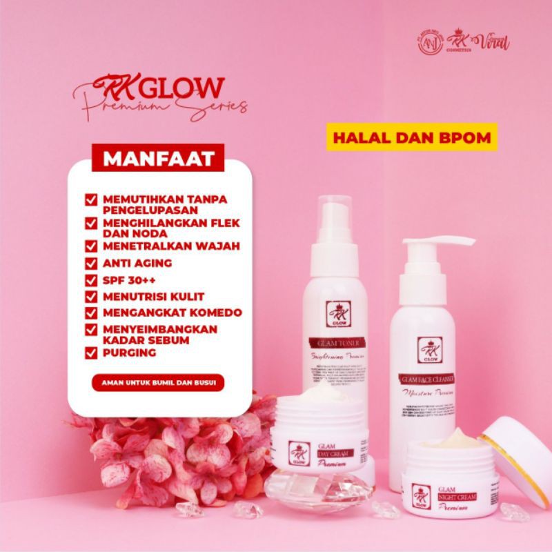 Jual RK kosmetik RK GLOW 100% ORIGINAL | Shopee Indonesia