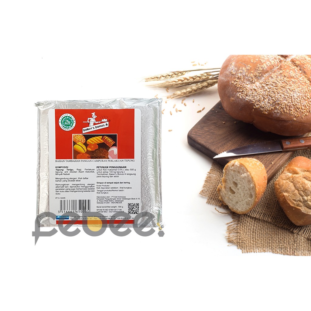 Jual Baker's Bakers Baker Bonus A Bread Improver 500g | Shopee Indonesia