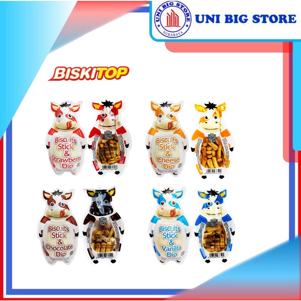 Jual Biskitop Biscuit Sapi Stick Cheese Keju Strawberry Chocolate ...