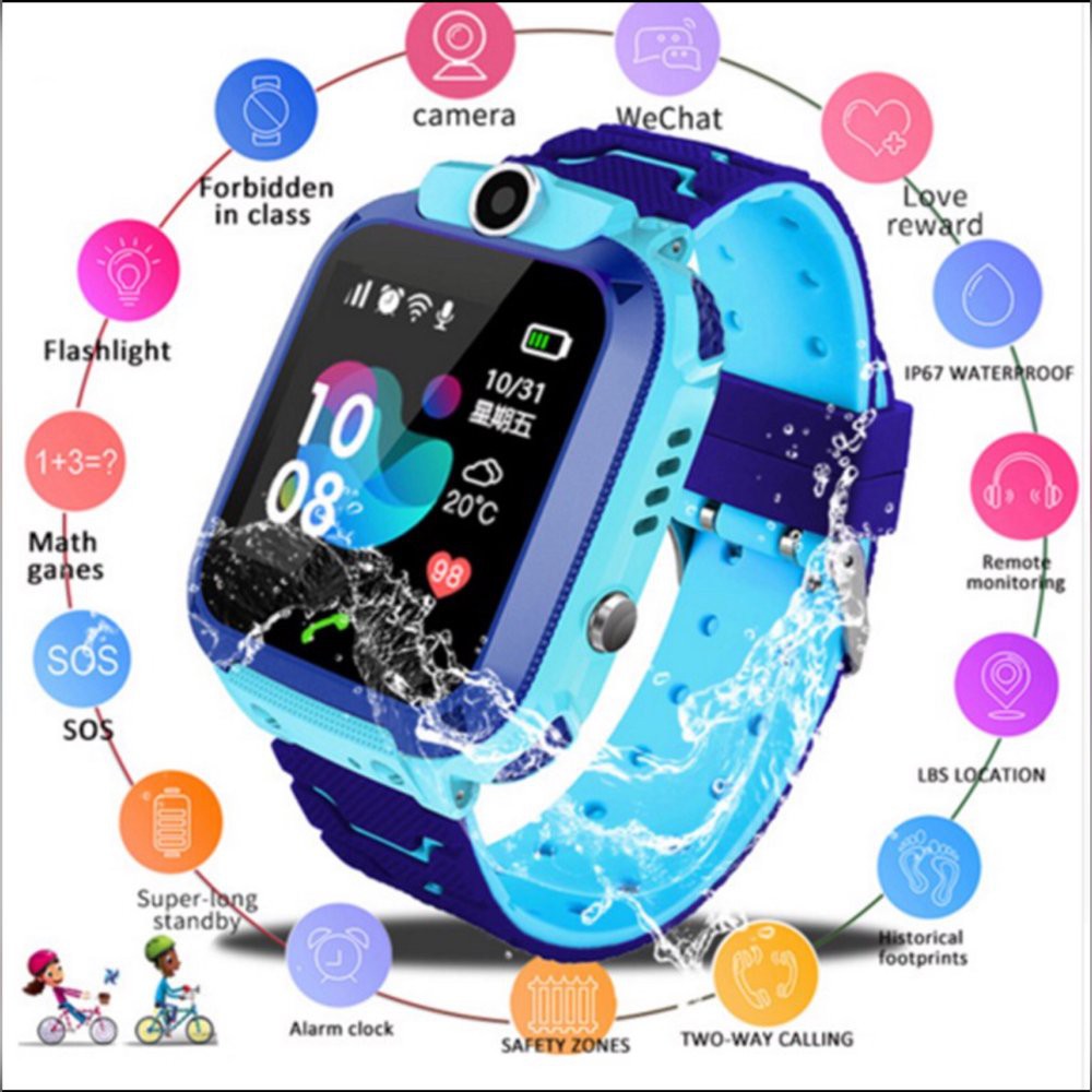 Jual Smartwatch Aimoo Z5 Waterproof Smart Watch Imoo Tahan Air Jam Anak ...