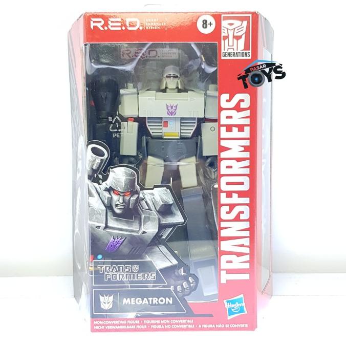 Jual PROMO FIGURE // MEGATRON TRANSFORMERS R.E.D. SERIES G1 RED ROBOT ...