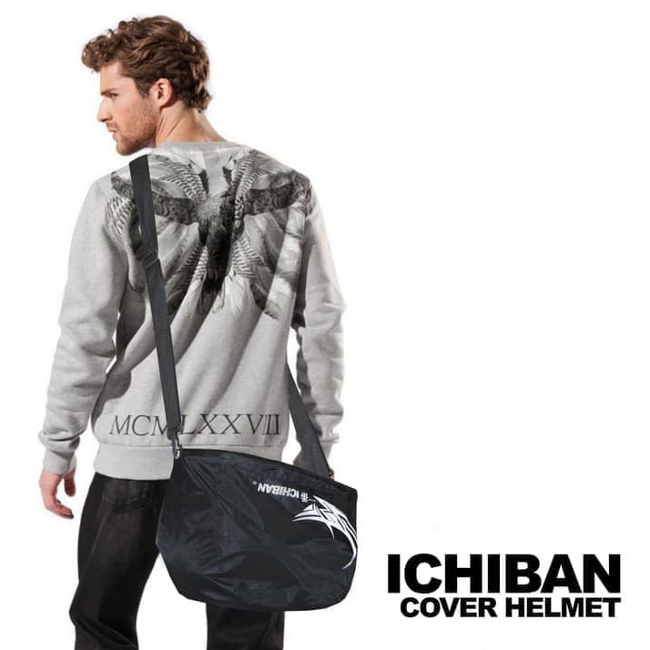 Jual Tas Helm Selempang Cover Helm Ichiban Muat Helm Full Face ...