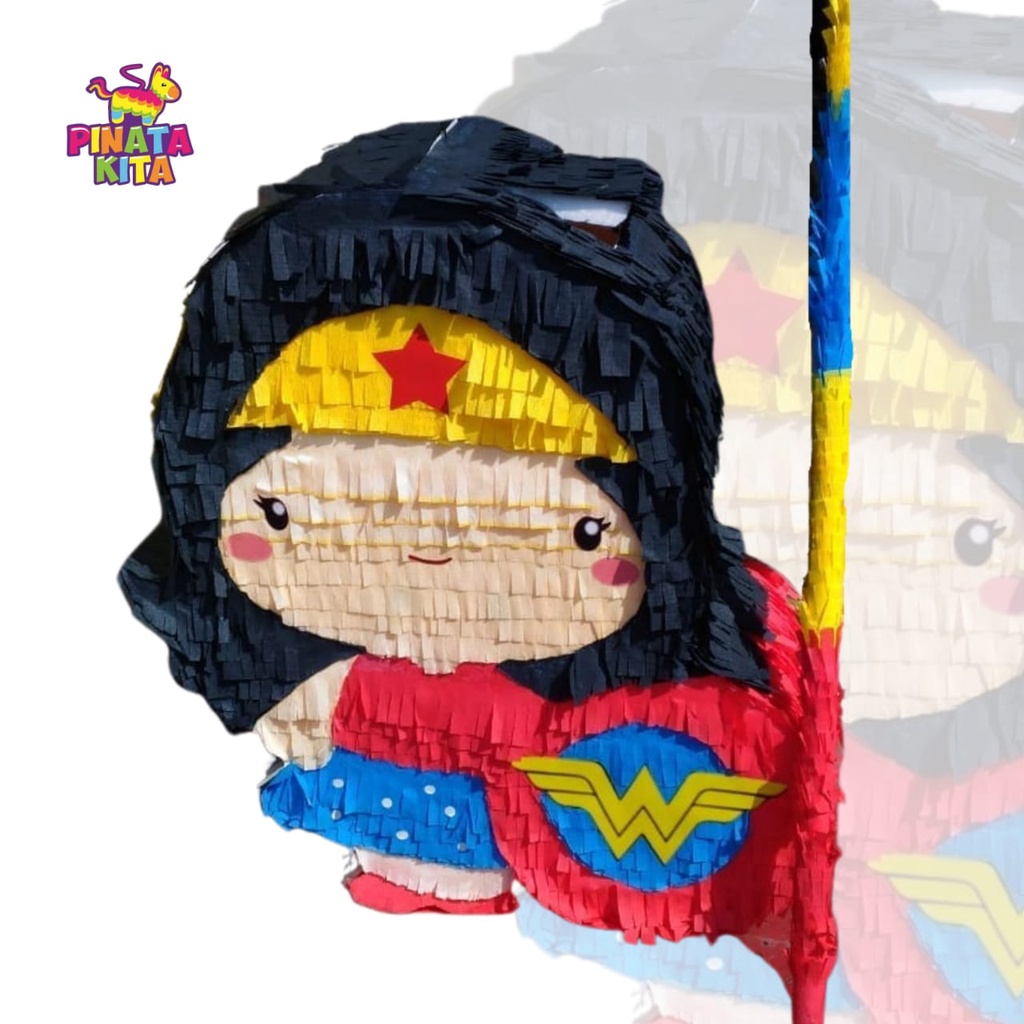 Jual pinata wonder woman / pinata wonderwoman / pinata hero marvel ...