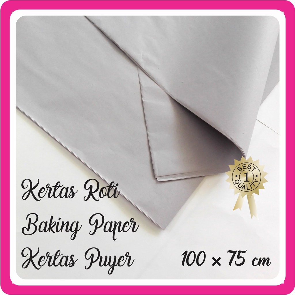 Jual Kertas Roti Putih / Baking Paper / Kertas Puyer | Shopee Indonesia