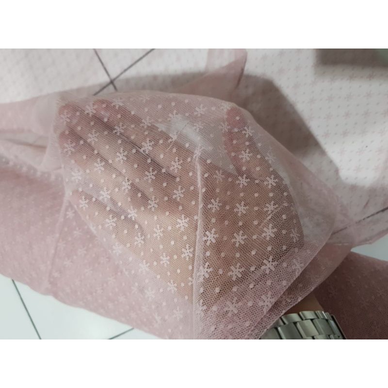 Jual PER MTR tile snow flake, tile salju, tile bintik bintang, tile dot ...