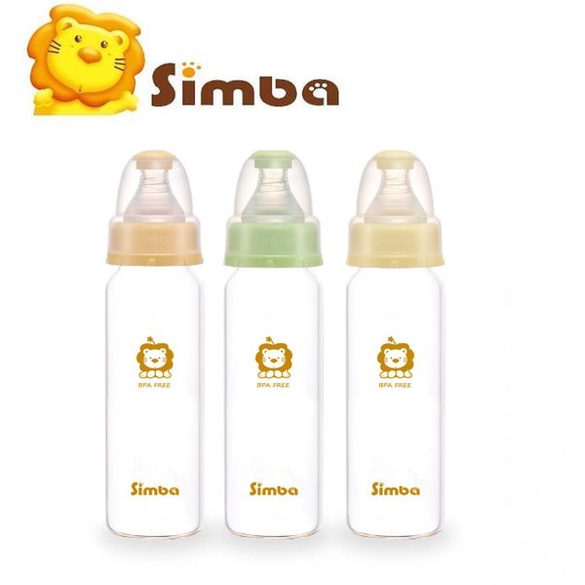 Jual SIMBA DIAMOND LGT STD GLASS 120ML | Botol Susu Simba Standart 240 ...
