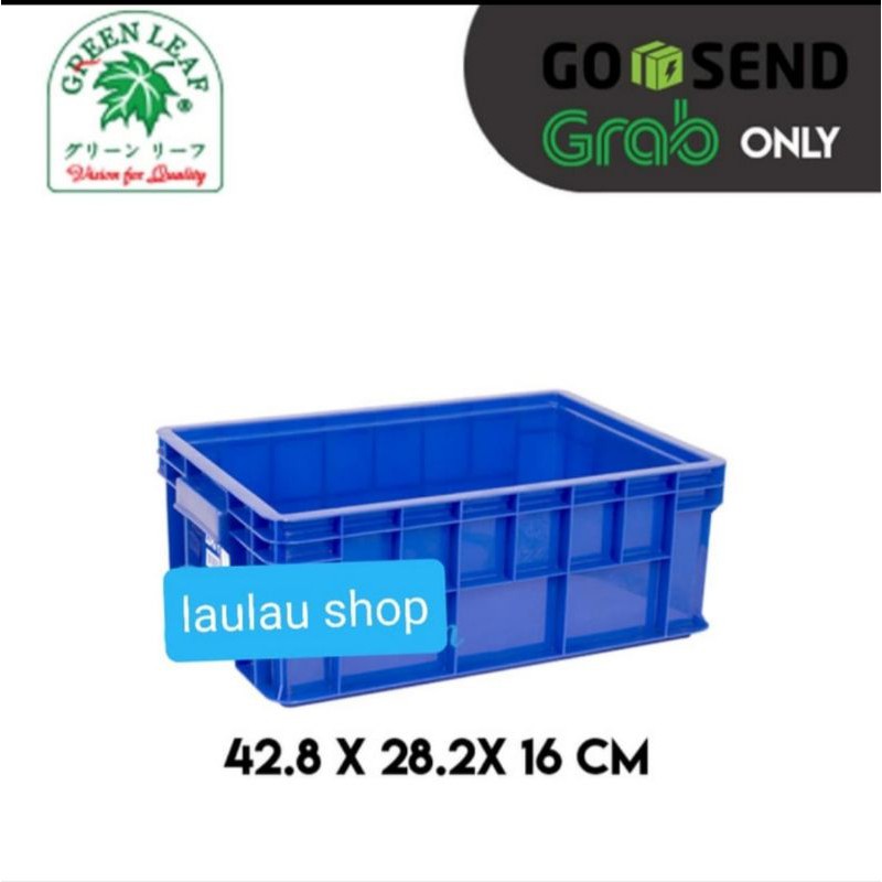 Jual 42x28x16 Box Container Green Leaf 2245 P / Kontainer Industri ...