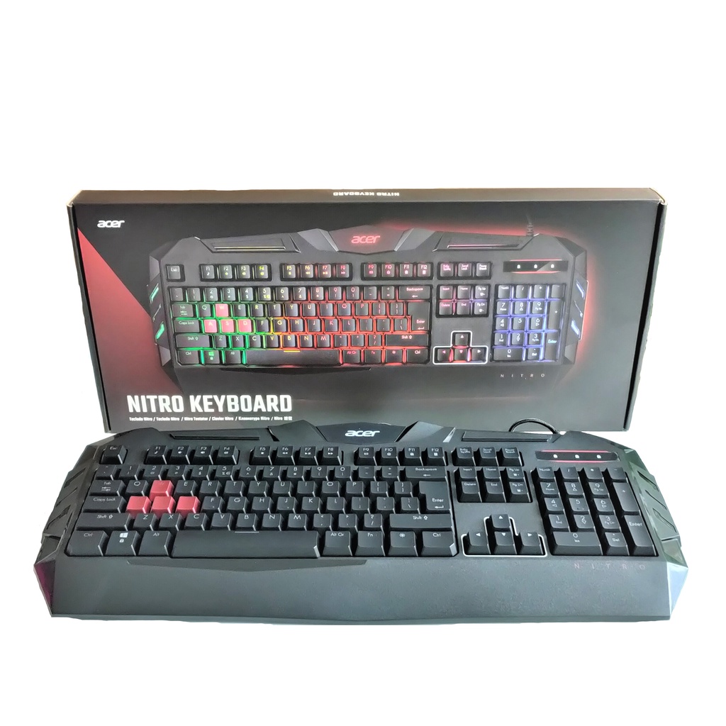 Jual Acer Nitro Gaming Keyboard | Shopee Indonesia