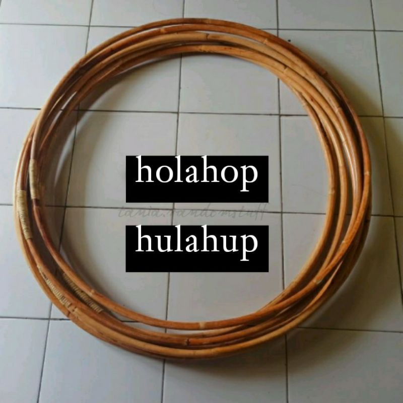 Jual Holahop Hulahup Rotan/Hula Hoop Bahan Rotan/Hulahup Pengecil ...