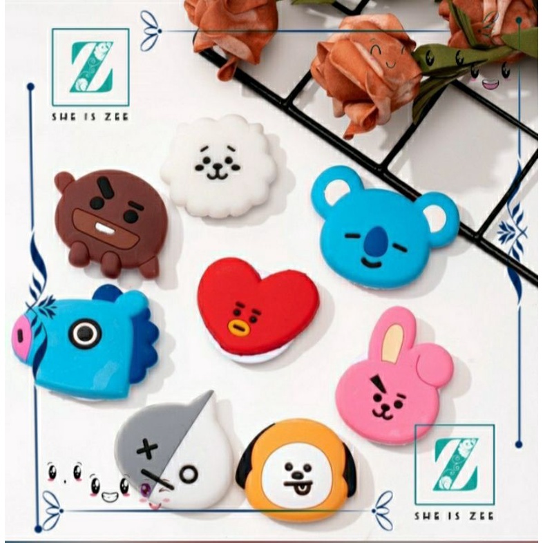 Jual POP SOCKET KARAKTER BTS KPOP HOLDER POPSOCKET HANDPHONE | Shopee ...