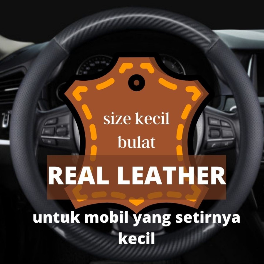 Jual Cover Sarung stir mobil Agya Ayla Setir mobil Steer Kulit Sapi ...