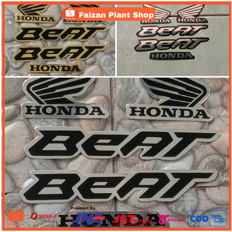 Jual stiker logo honda beat model crom | Shopee Indonesia