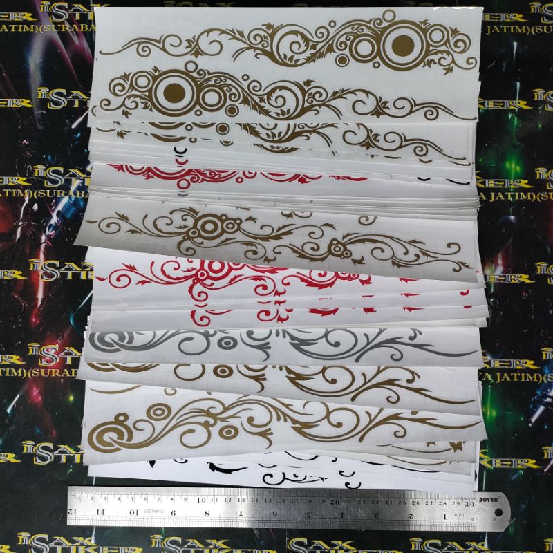 Jual stiker cutting batik tribal ukuran besar | Shopee Indonesia