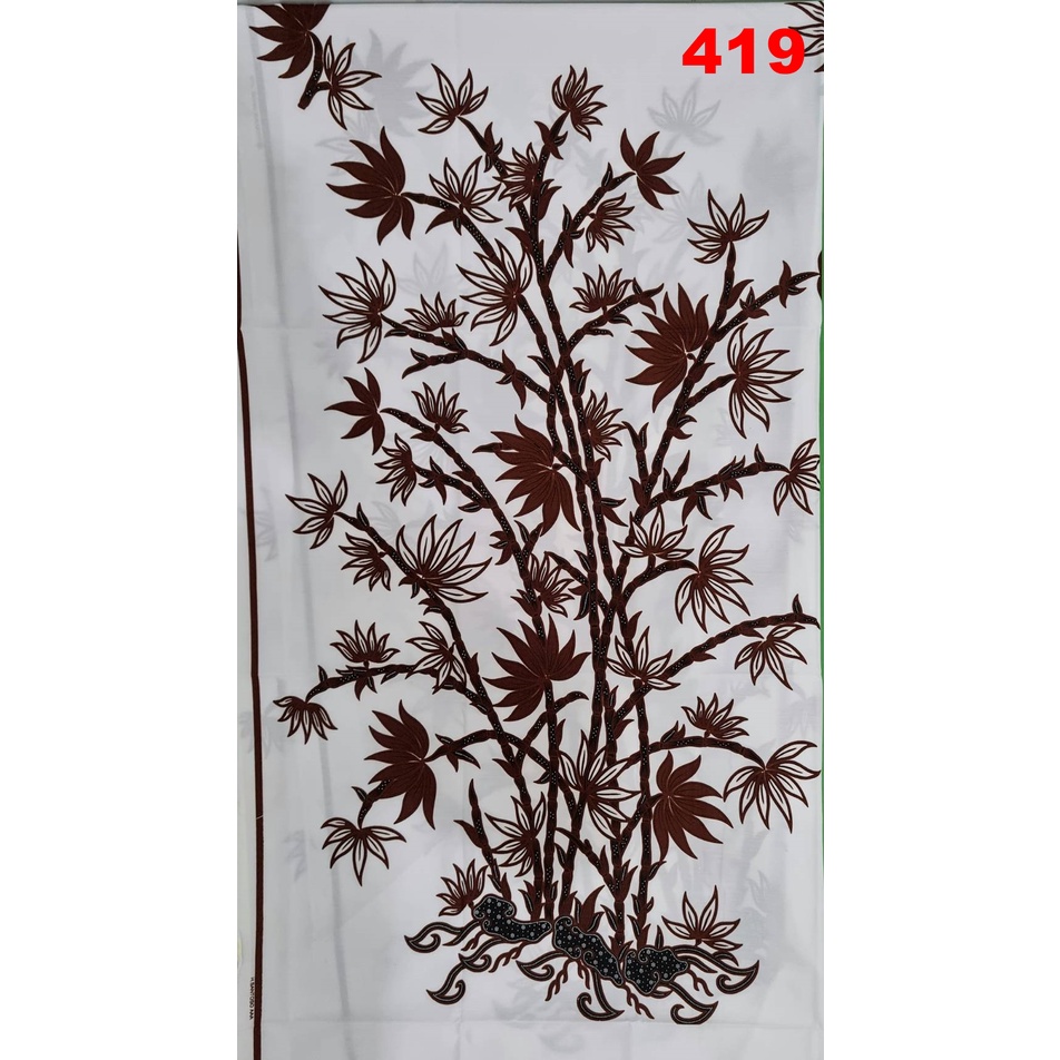 Jual KAIN BATIK MOTIF JARIK H. SANTOSO AAA UNGGUL JAYA JARIK BATIK PUTIH PANJANG DAN HALUS ...