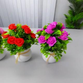 Jual UNICO Pot Bunga Hias Plastik Bunga Hias Artificial Flowers ...